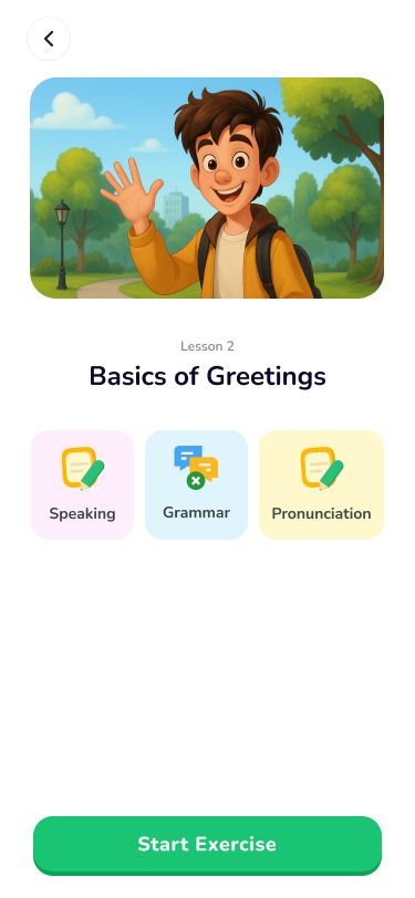SpeakGenie: Personal English AI tutor for kids